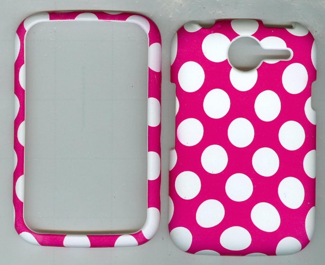 Amazon.com: Pink Polka Dot Skin Hard Case/cover/faceplate/snap On ...