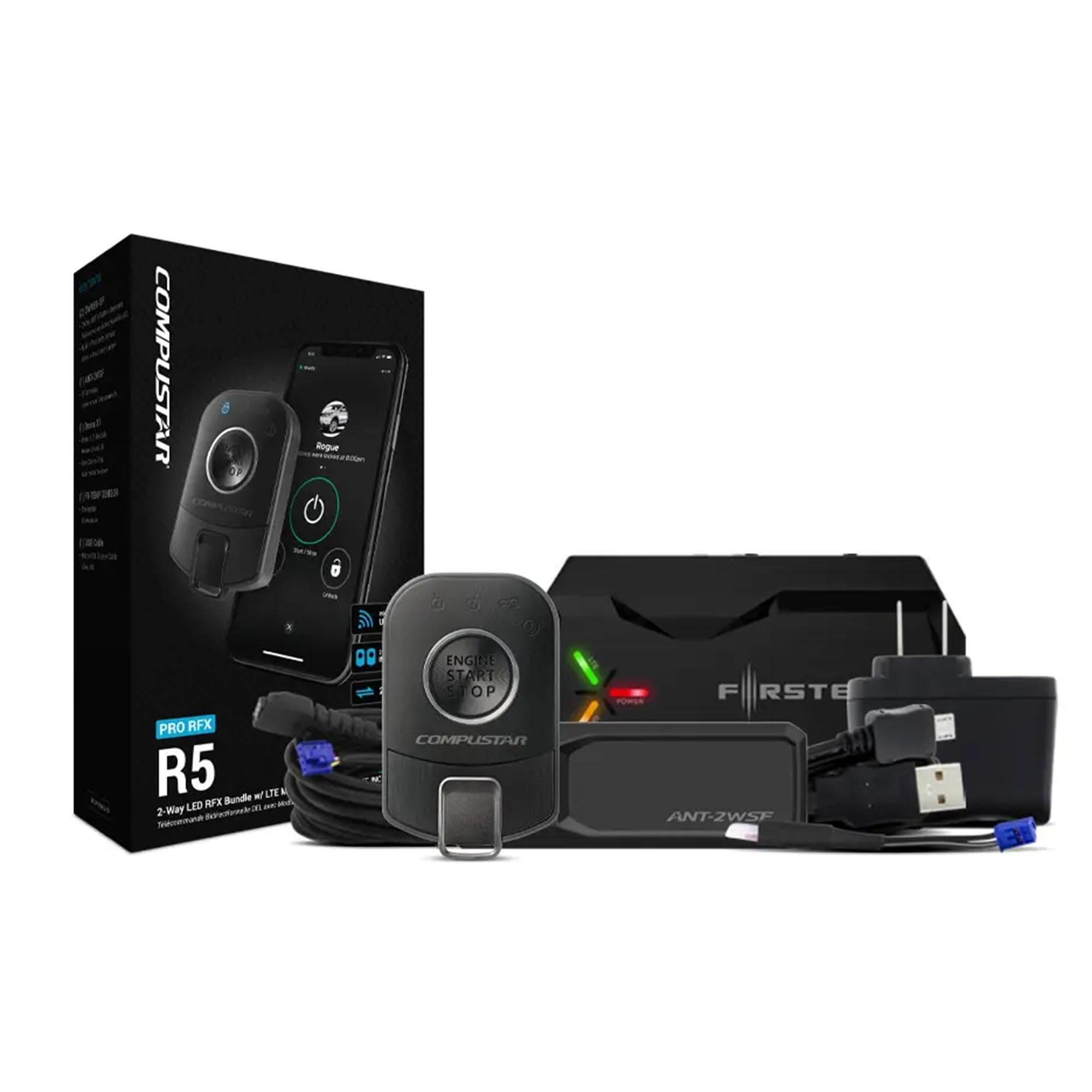 Amazon.com: Compustar RFX-P2WR5-SF PRO R5 with LTE Pro 2-Way RFX Connectivity UpgradeBundle ...