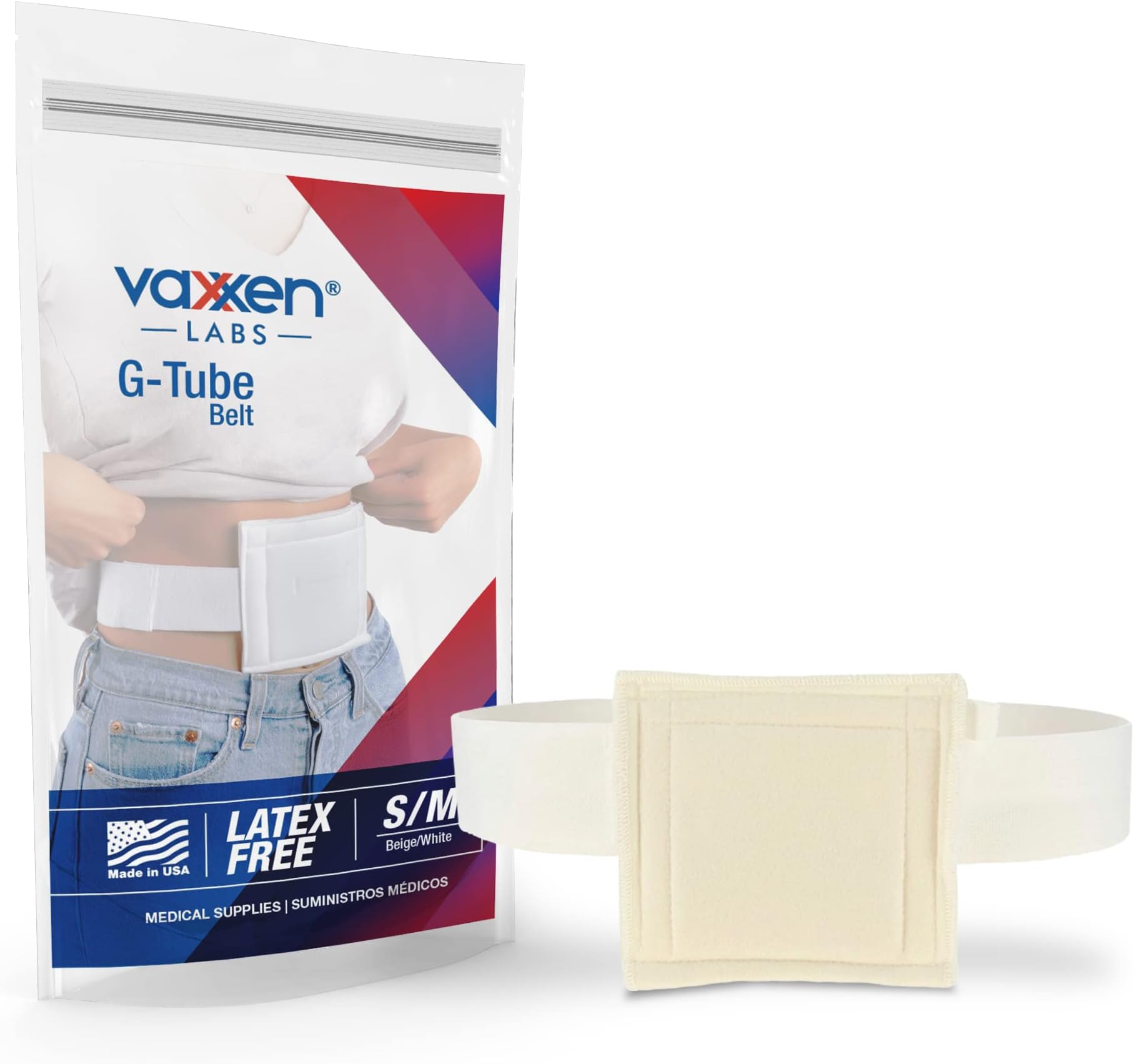Amazon.com: Vaxxen Labs G & PEG Tube Holder (S/M - 30-45 Inch Waist) - Made in USA - Peritoneal ...