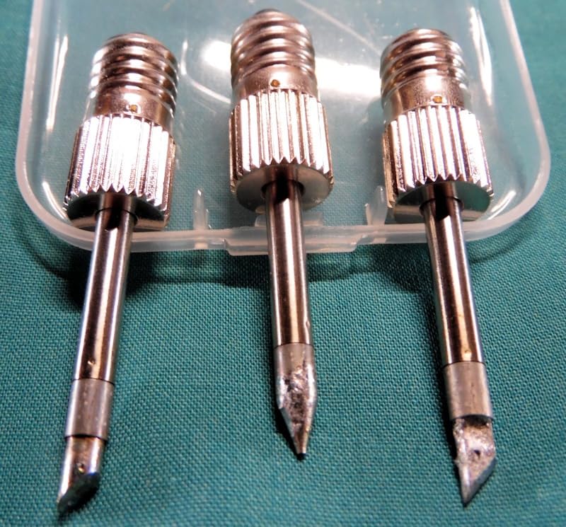 METACKLE 3PCS Soldering Iron Tips,E10 Threaded Interface USB Soldering ...