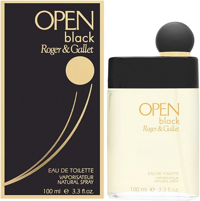 Roger & Gallet Open Black for Men Eau de Toilette 100ml : Buy Online at ...