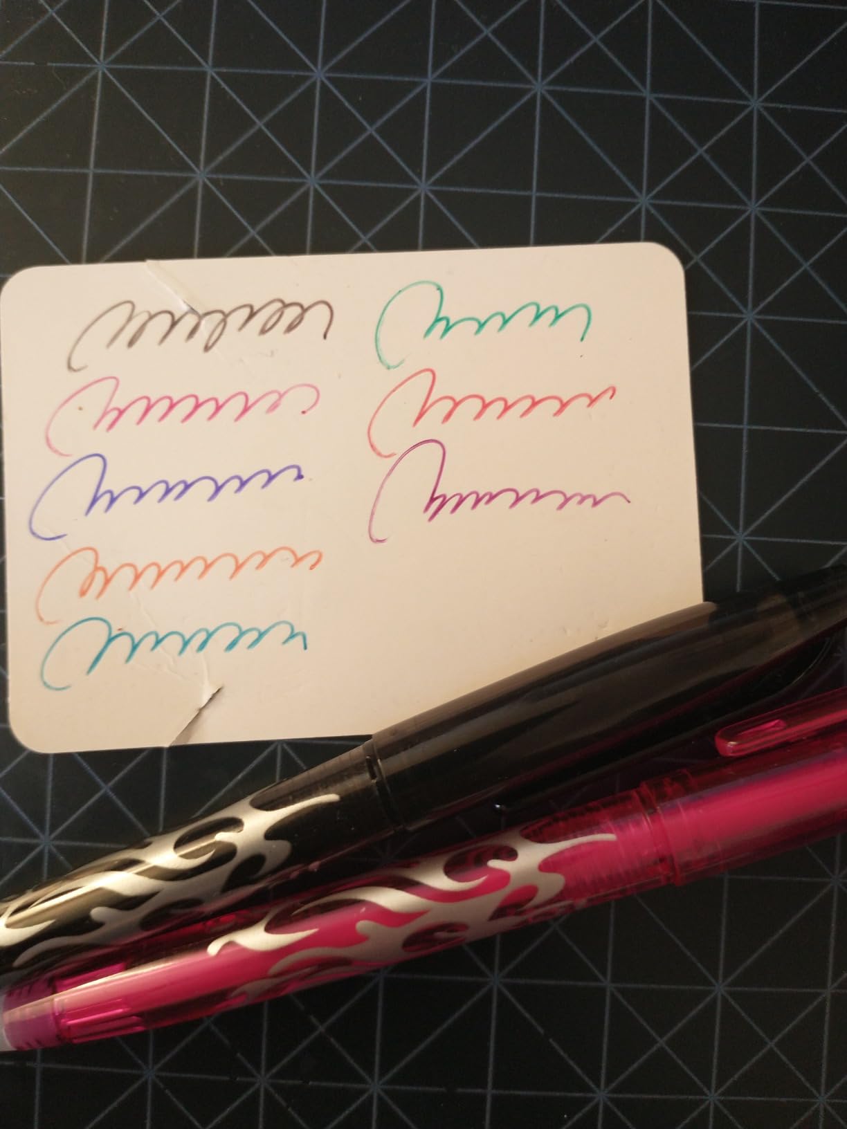 8pcs Erasable Gel Ink Rollerball Pens,8 Colors Erasable Pens, 0.5mm ...