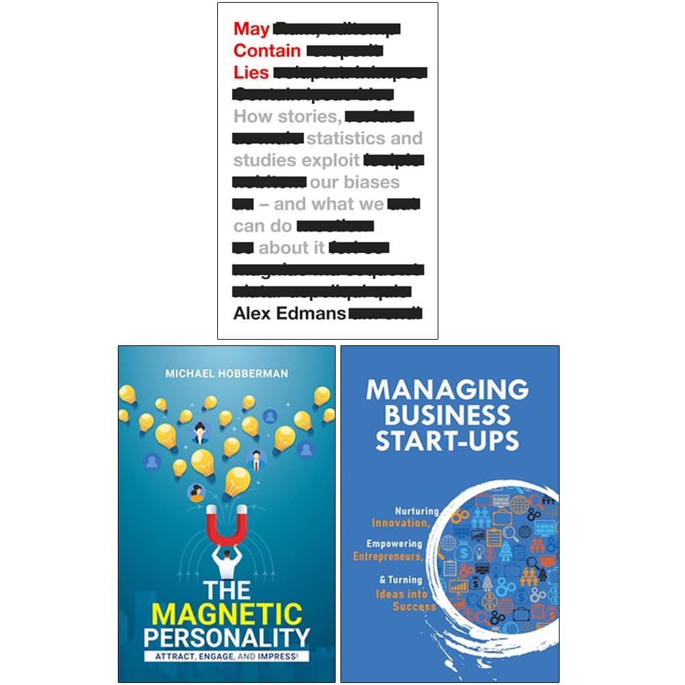 Amazon.com: May Contain Lies, The Magnetic Personality & Managing ...