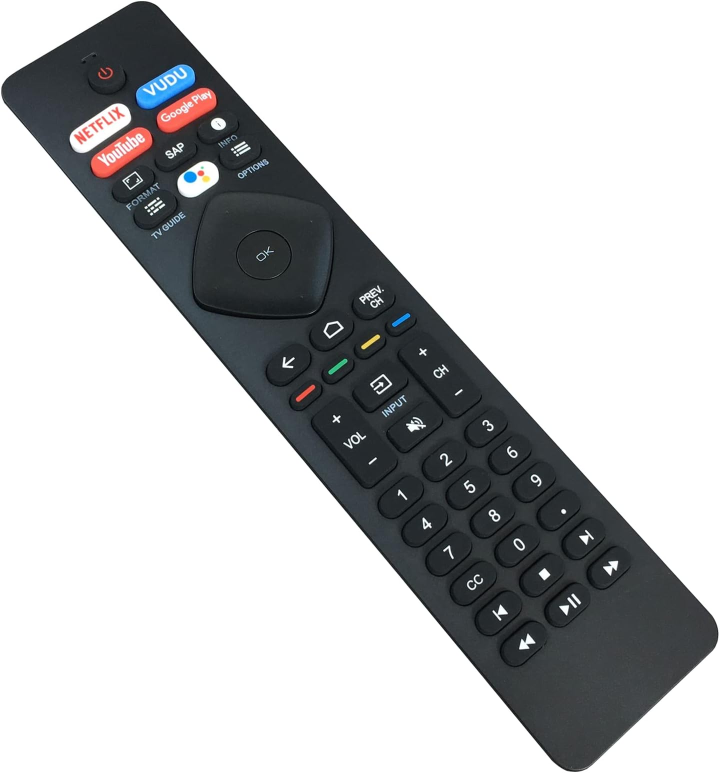 Amazon.com: Replacement Remote Control Compatible for Philips Android ...