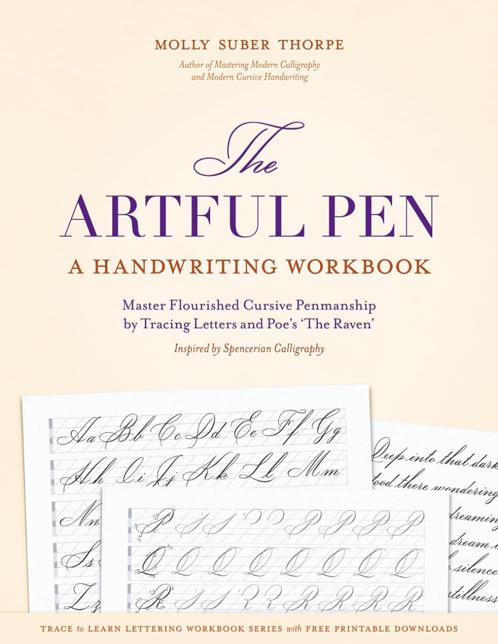 The Artful Pen: A Handwriting Workbook: Master Flourished Cursive ...