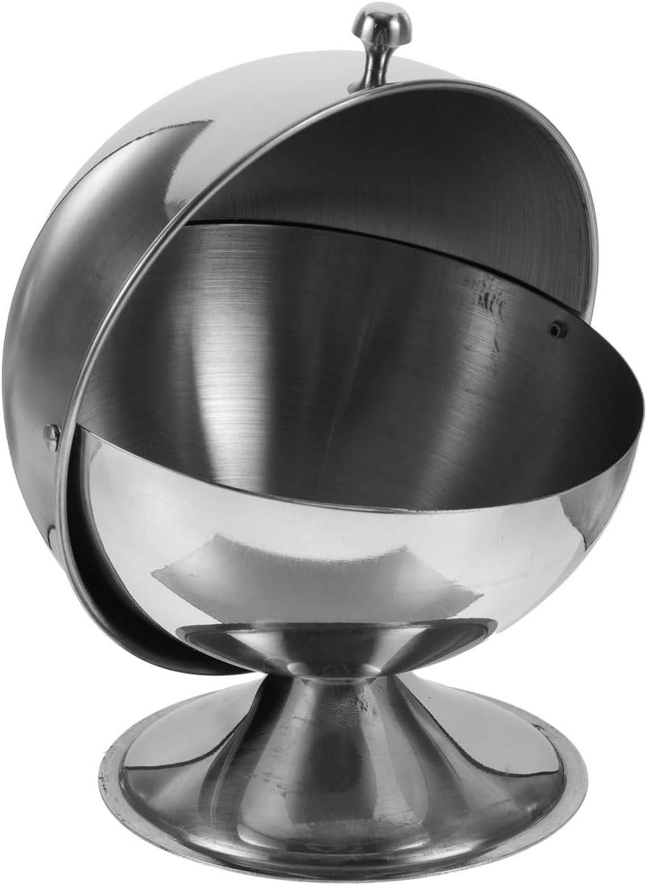 Amazon.com | Ziliny 4 Pack Stainless Steel Sugar Bowl with Roll Top ...