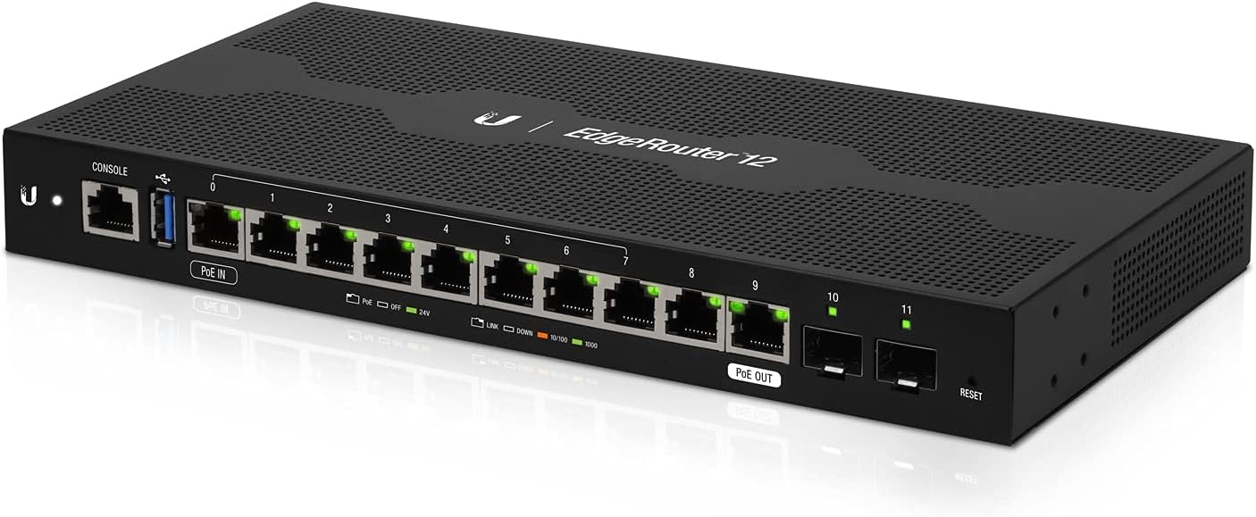 Amazon.com: Ubiquiti Networks 12-Port EdgeRouter 12 Advanced Network ...