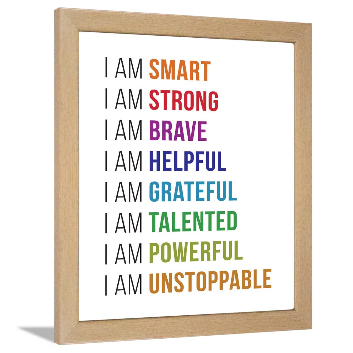 Chaka Chaundh - Affirmations Posters Positive Affirmations Frames - I ...