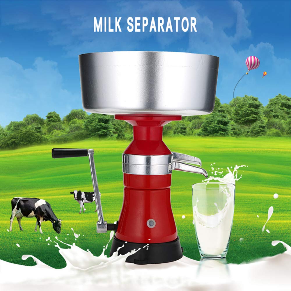 Buy Manual Fresh Milk Cream Centrifugal Separator 21Gal/H 80L/H for ...