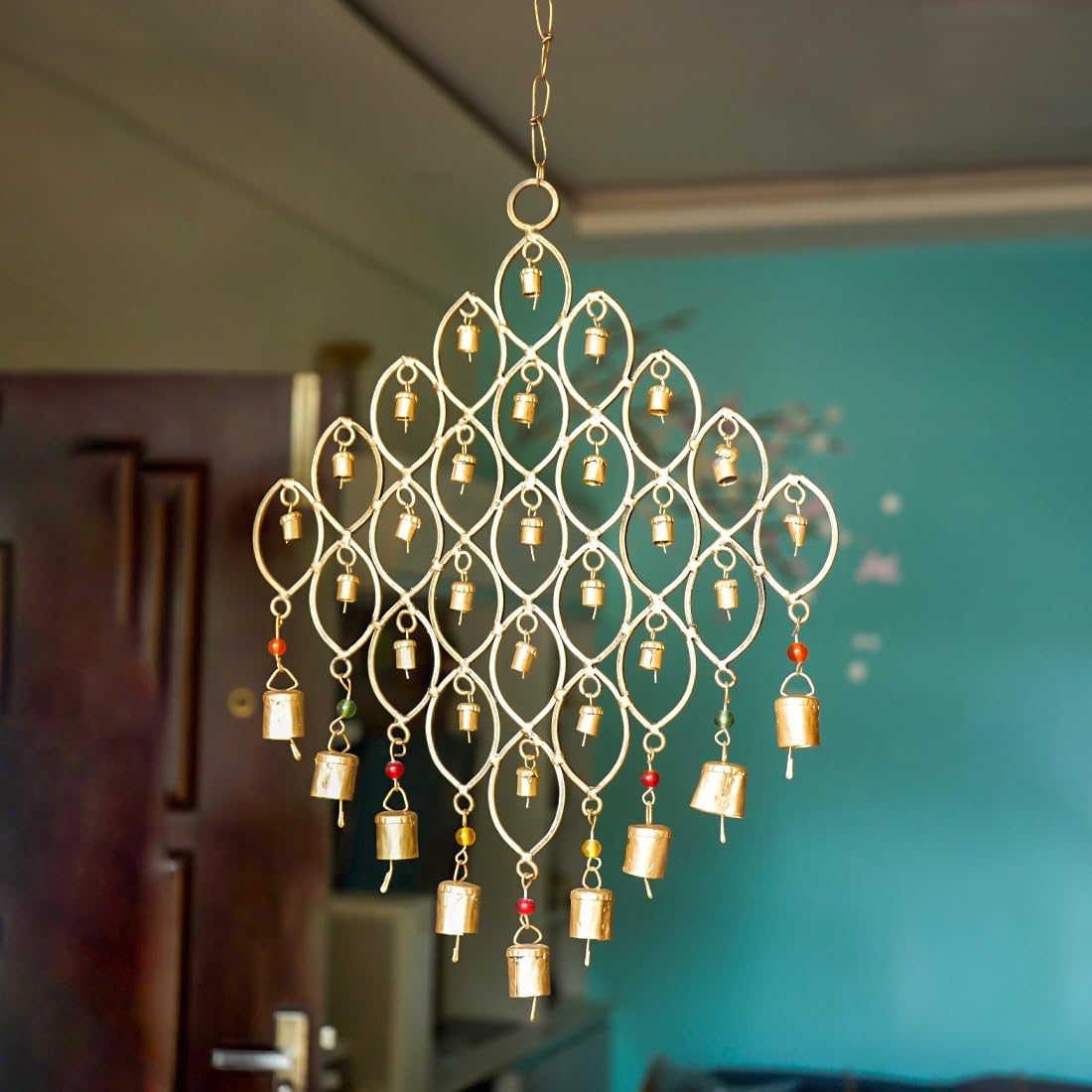 Ekhasa Metal Wind Chimes Home Decor Items for Home Living Room | Living ...