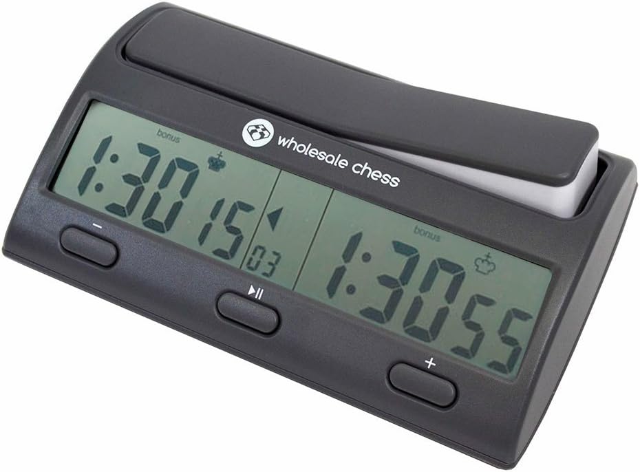 Amazon.com: Wholesale Chess Basic Digital Chess Clock & Game Timer with ...