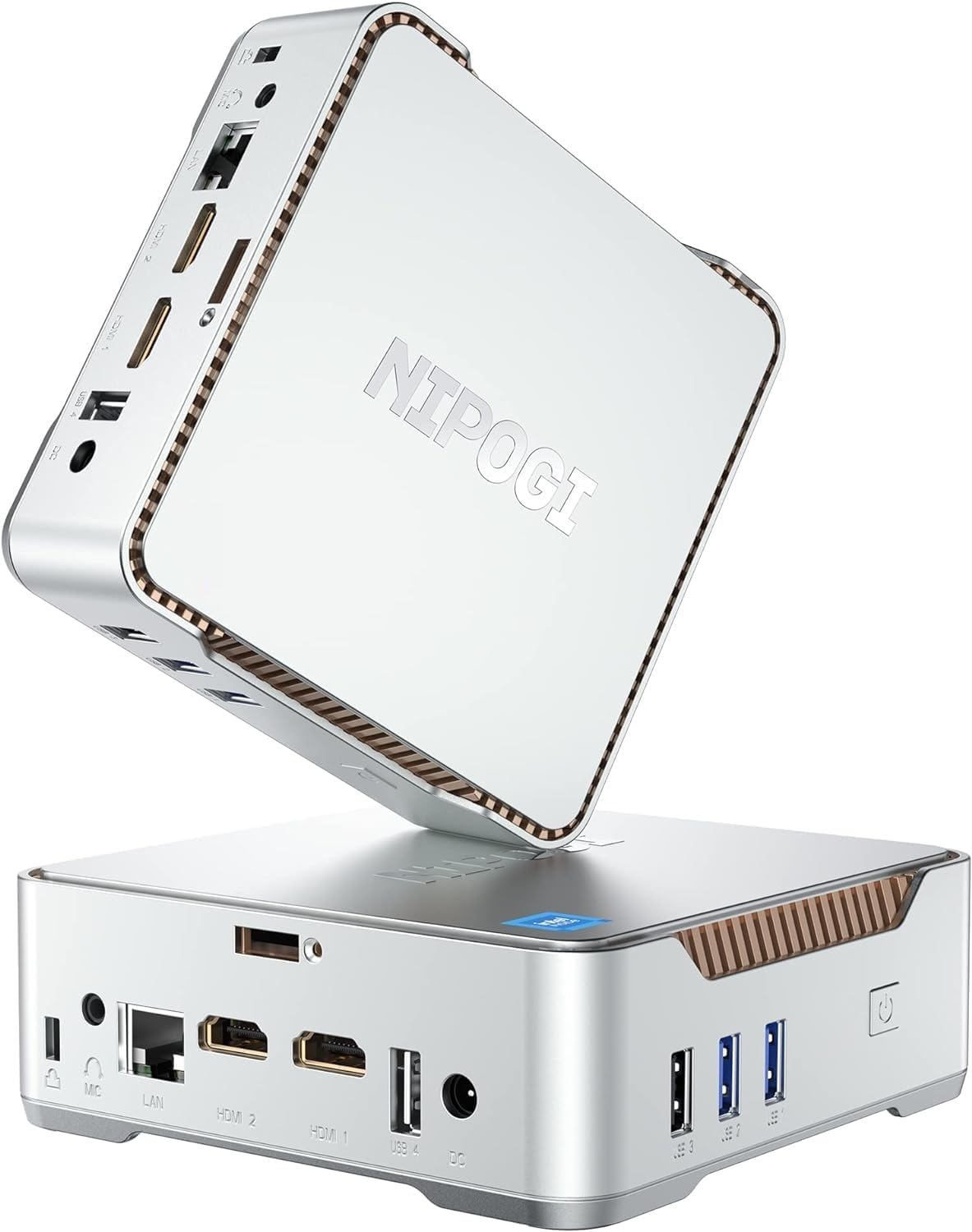 KASEPE Mini PC Intel Alder Lake-N95(Up to 3.4Ghz) 4 Cores/4 Threads ...