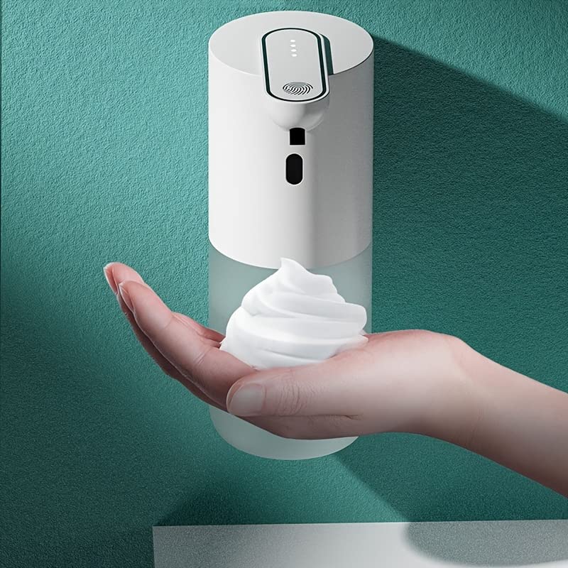 Amazon.com: IGNI Automatic Foaming Soap Dispenser, Rechargeable, 400ml Touchless Soap Dispenser ...