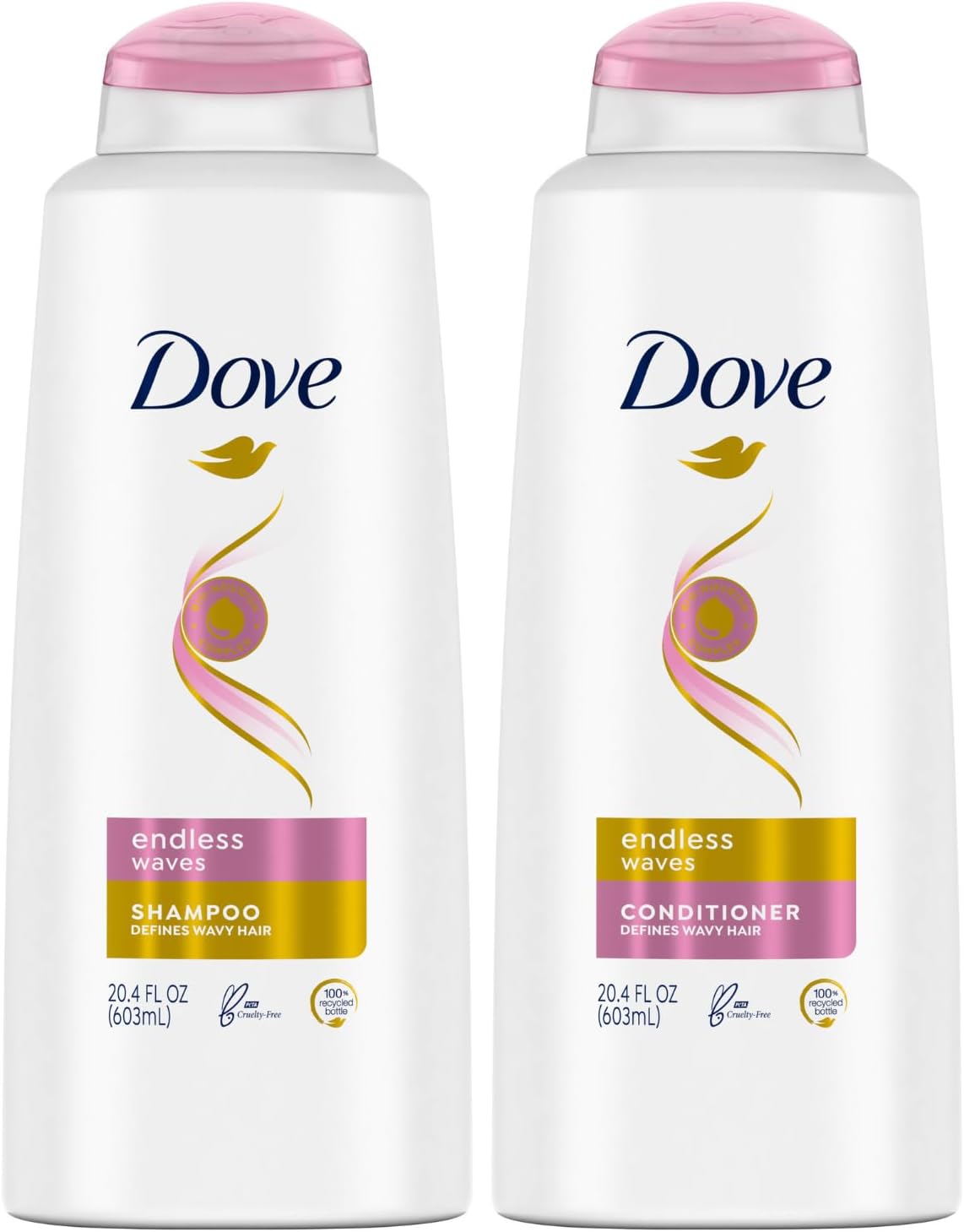 Amazon.com : Dove Shampoo and Conditioner Set, Coconut & Hydration ...
