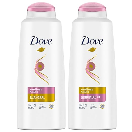 Amazon.com : Dove Shampoo and Conditioner Set, Endless Waves – Anti ...