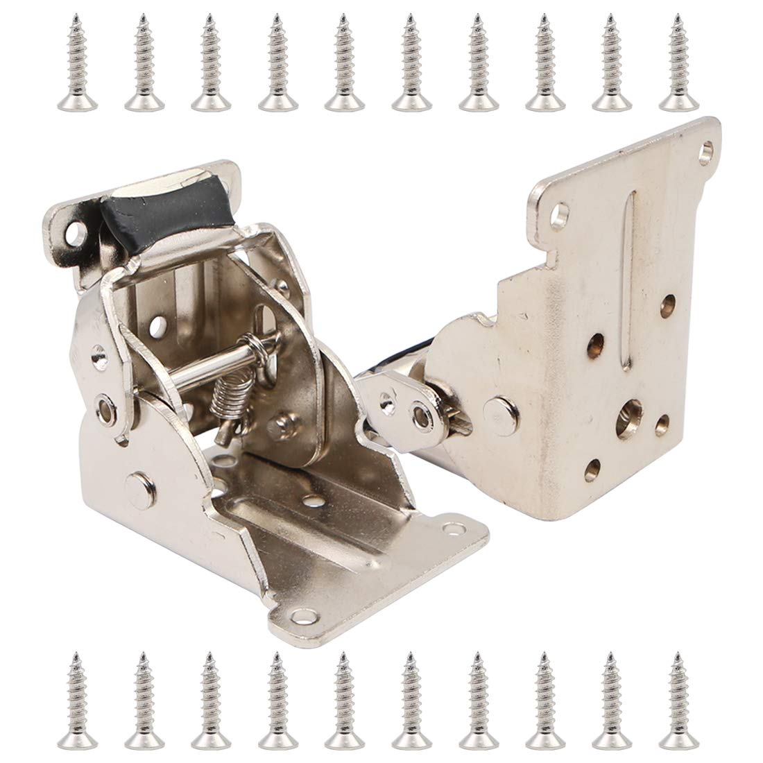 2 Pack Table Legs Folding Bracket,Folding Table Hardware, Locking ...