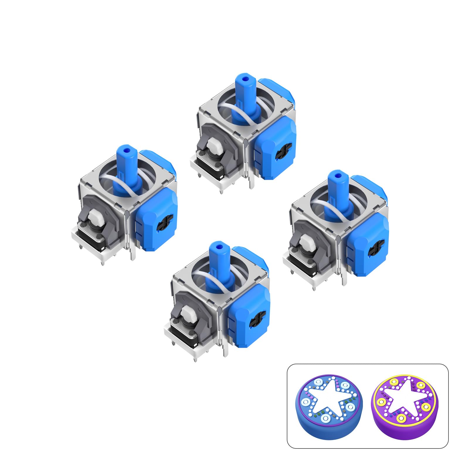 AKNES TMR Electromagnetic Joystick Replacement for DualSense PS5 ...