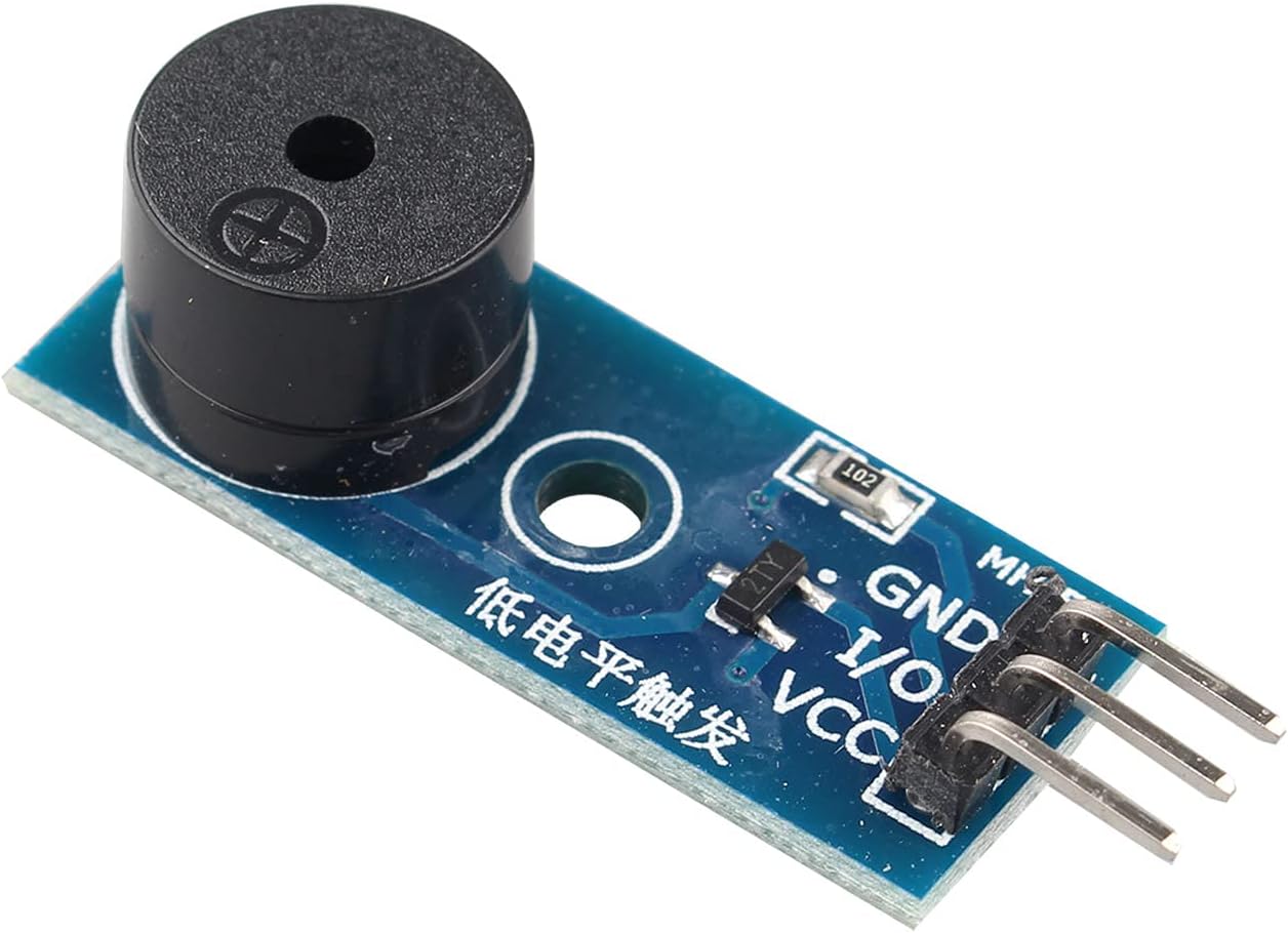 Jopto 5PCS DC 3.3-5V Passive Low Level Trigger Buzzer Alarm Sound ...