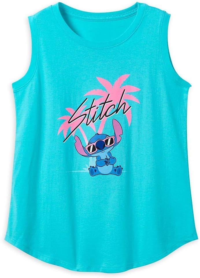 Disney Stitch Tank Top for Women, Size XS Multicolored at Amazon Women ...