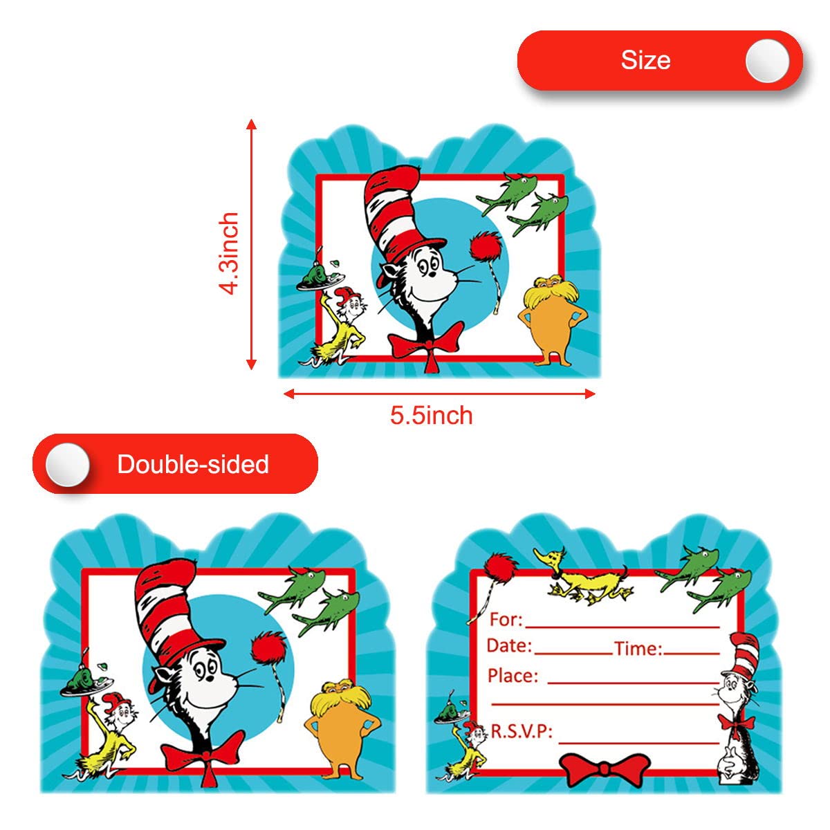 Dr Seuss Invitation Template Dr Seuss Invitations & Invitation