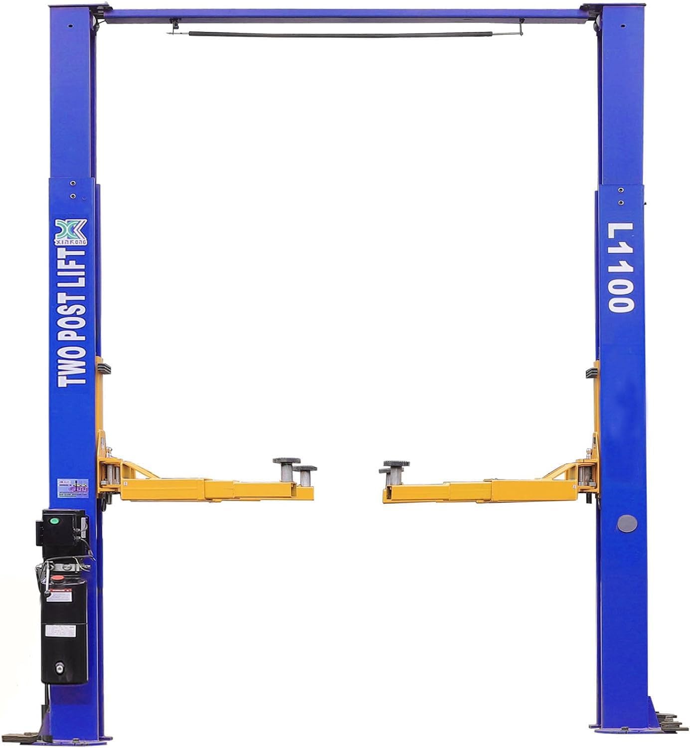Amazon.com: L2900 Car Lift 9,000 LB 2 Post Lift Car Auto Truck Hoist w ...
