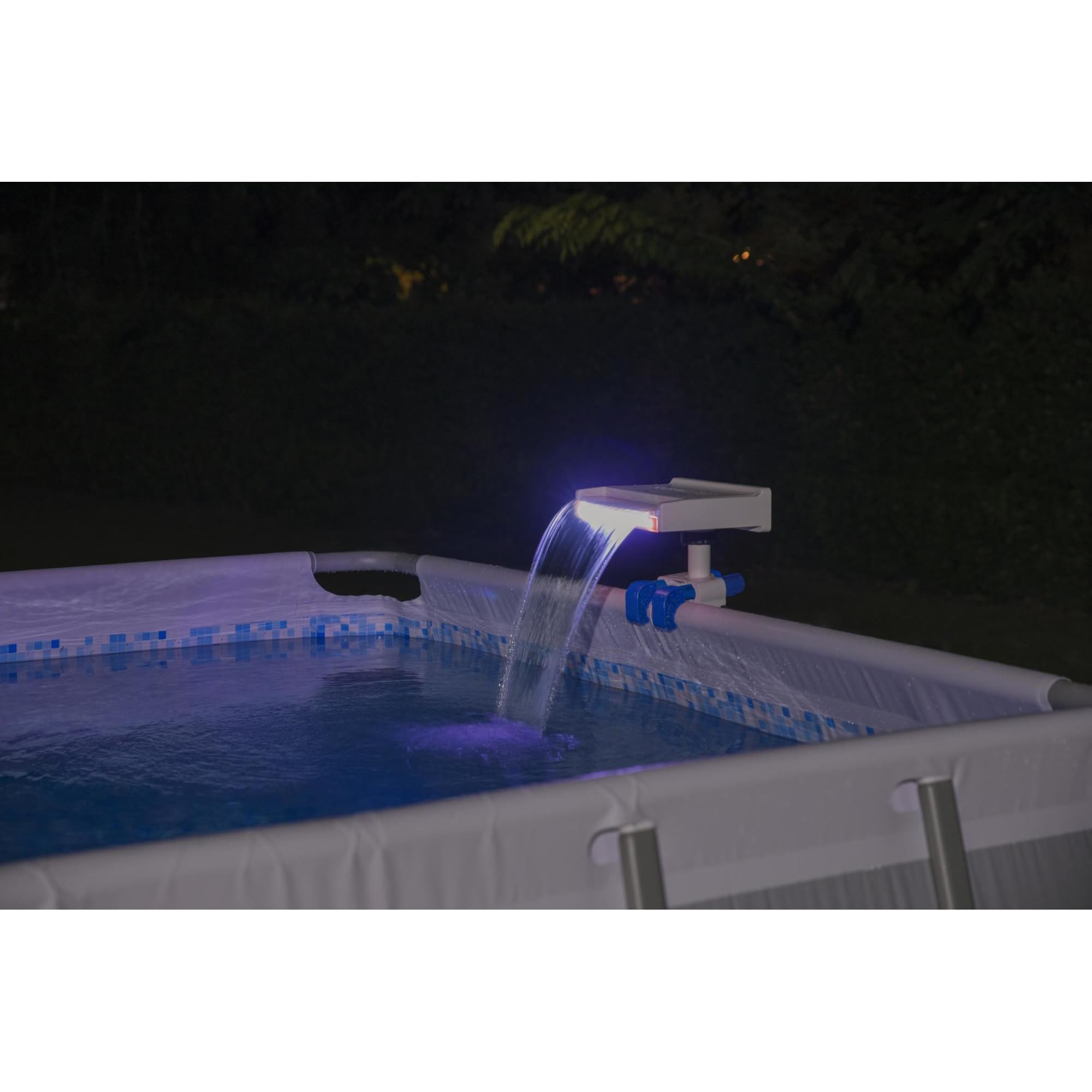 Snapklik.com : Flowclear Soothing LED Waterfall Made For Above Ground ...