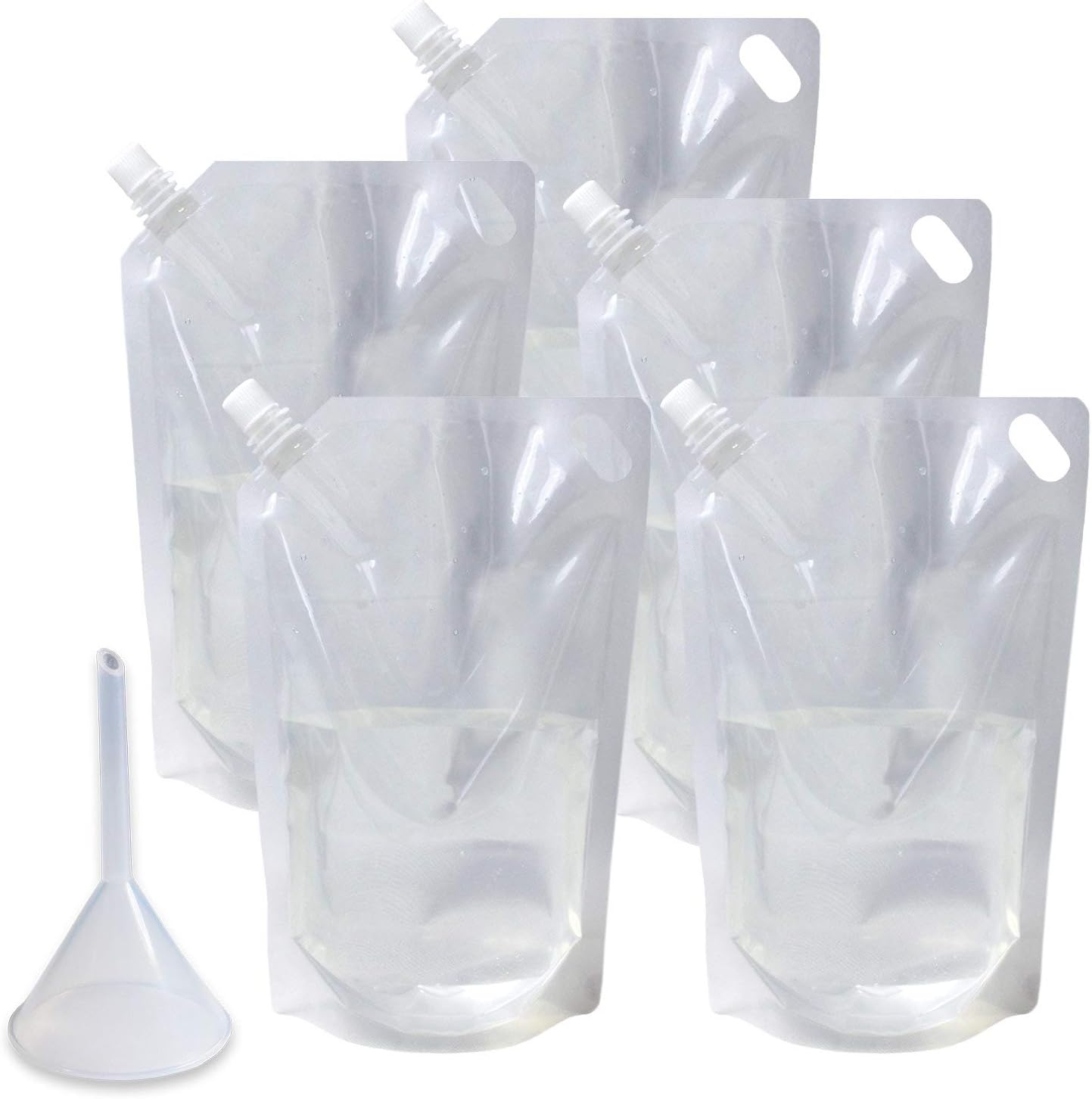 Amazon.com | Cruise Ship Flask Kit - Reusable & Concealable Liquor Bags ...