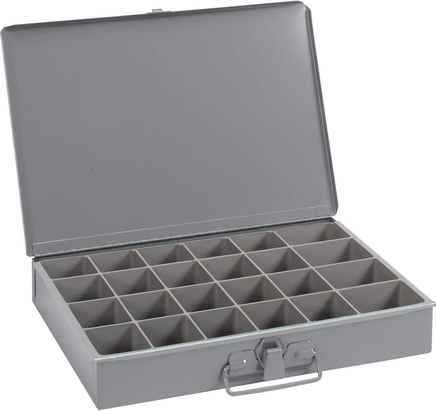 DURHAM Compartment Box - 13-1/4x9-1/4x2" - (24) Compartments - With ...