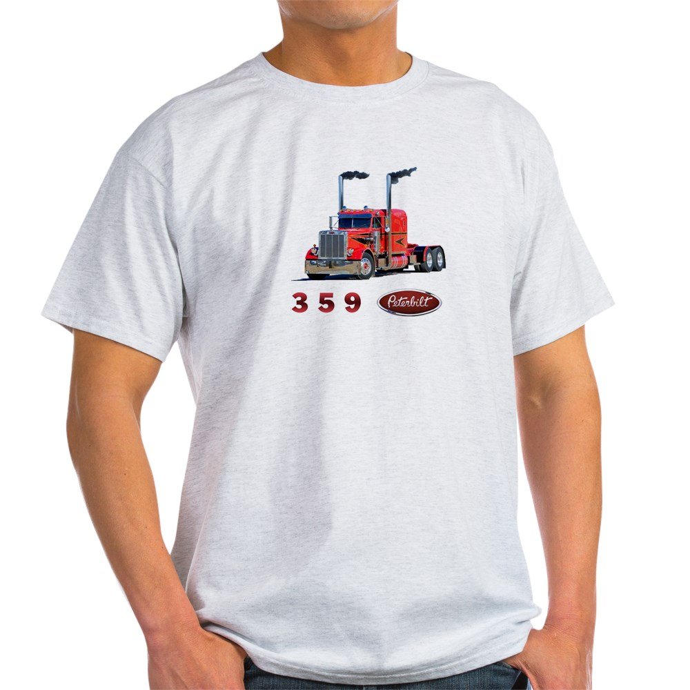 Peterbilt 359 T Shirts Peterbilt 389 Semi Truck Classic Cartoon Muscle