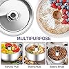 Homikit 10 Inch Angel Food Cake Tin, Stainless Steel Round Tube Pan for ...