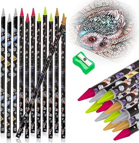 Amazon.com: BENOSPACE 13 Pcs Diamond Painting Pen Rhinestone Picker ...