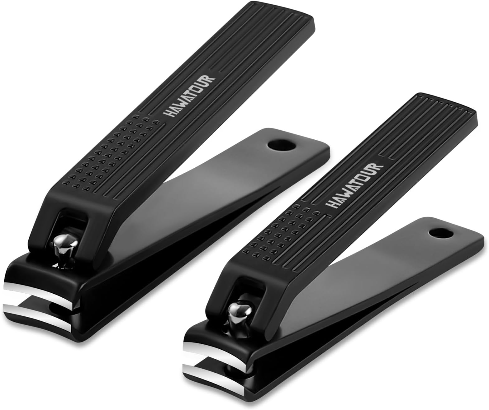 Amazon.com : HAWATOUR Nail Clippers Set, Ultra Sharp Curved Blade ...