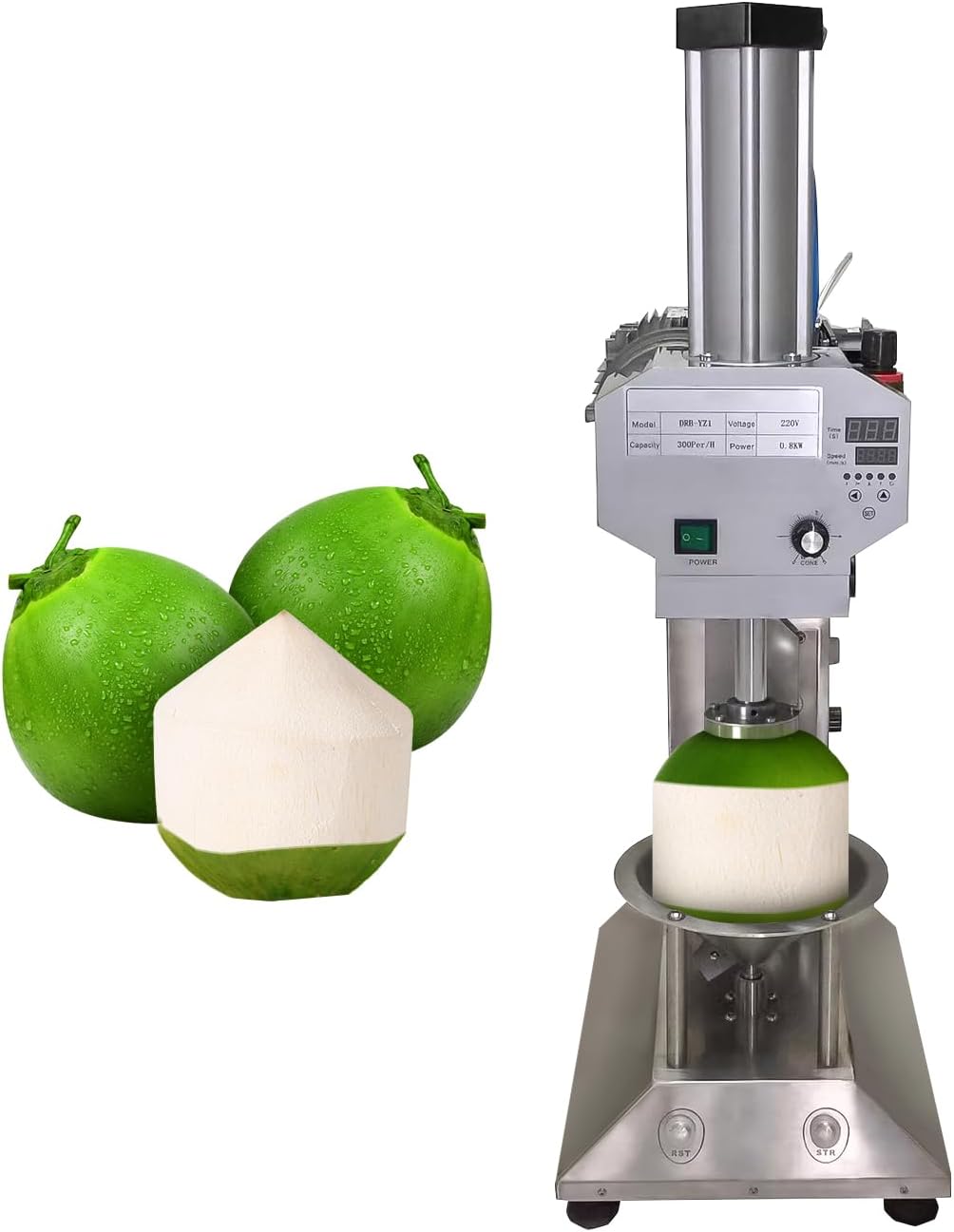 Amazon.com: Automatic Coconut Shelling Trimming Machine with Integrated ...