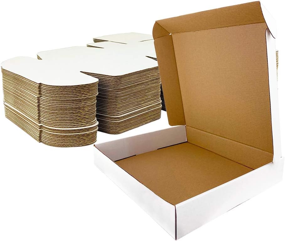 25 x White Boxes C4 A4 Shipping DOCUMENTS Cakes ☆ 30cm x 23cm x 10cm ...