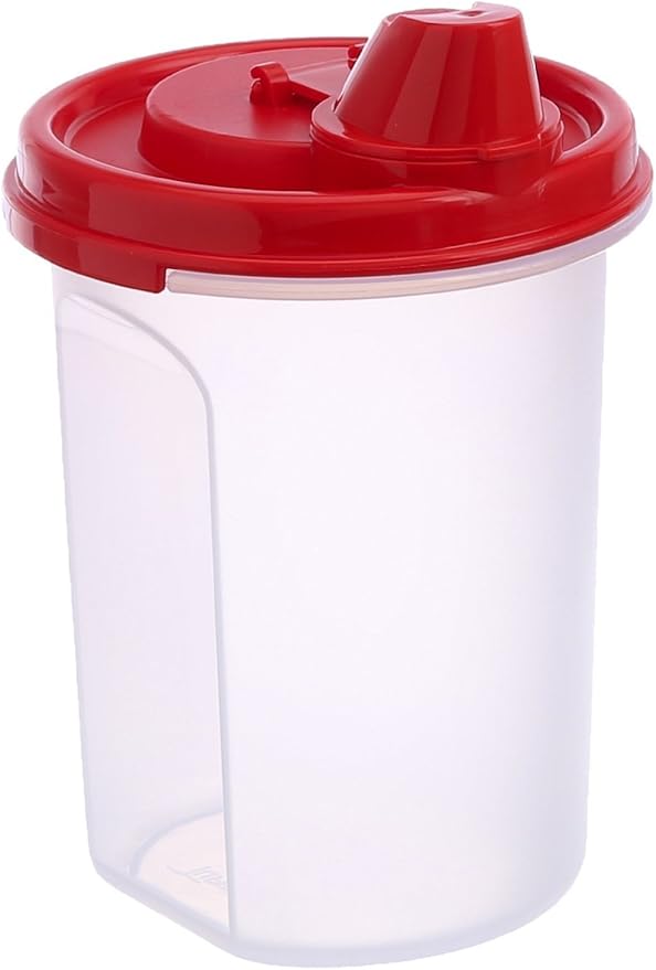 Amazon.com: Tupperware Magic Flow Container 440Ml, (Red) : Home & Kitchen