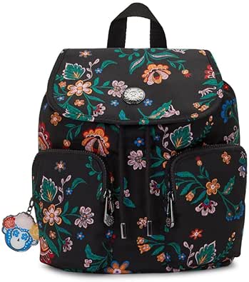 Amazon | [キプリング] 公式 KIPLING X FRIDA K ANTO S FK Floral KI77603NF 13ℓ ...