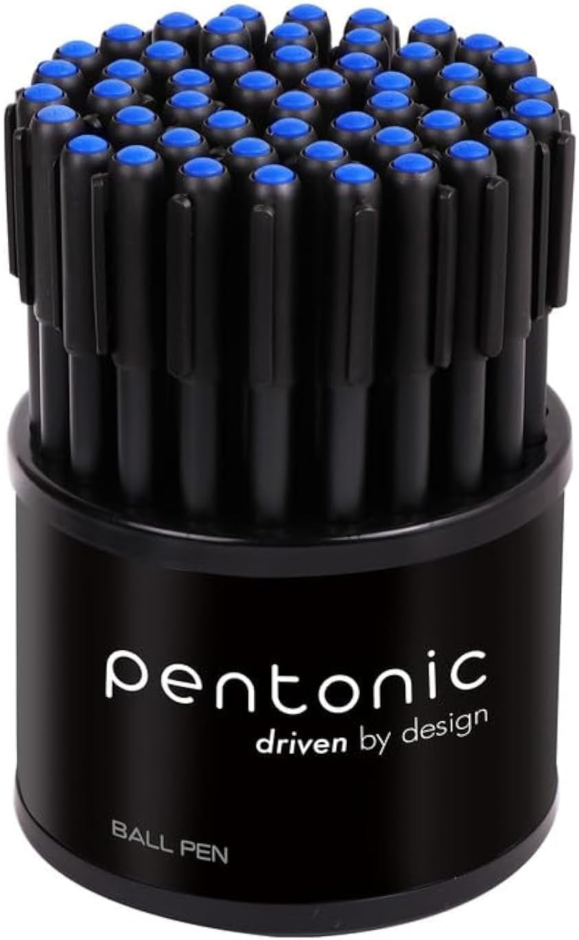 Pentonic EVO 0.7 mm Gel Pen | Blue Ink,Pack of 6 : Amazon.in: Office ...