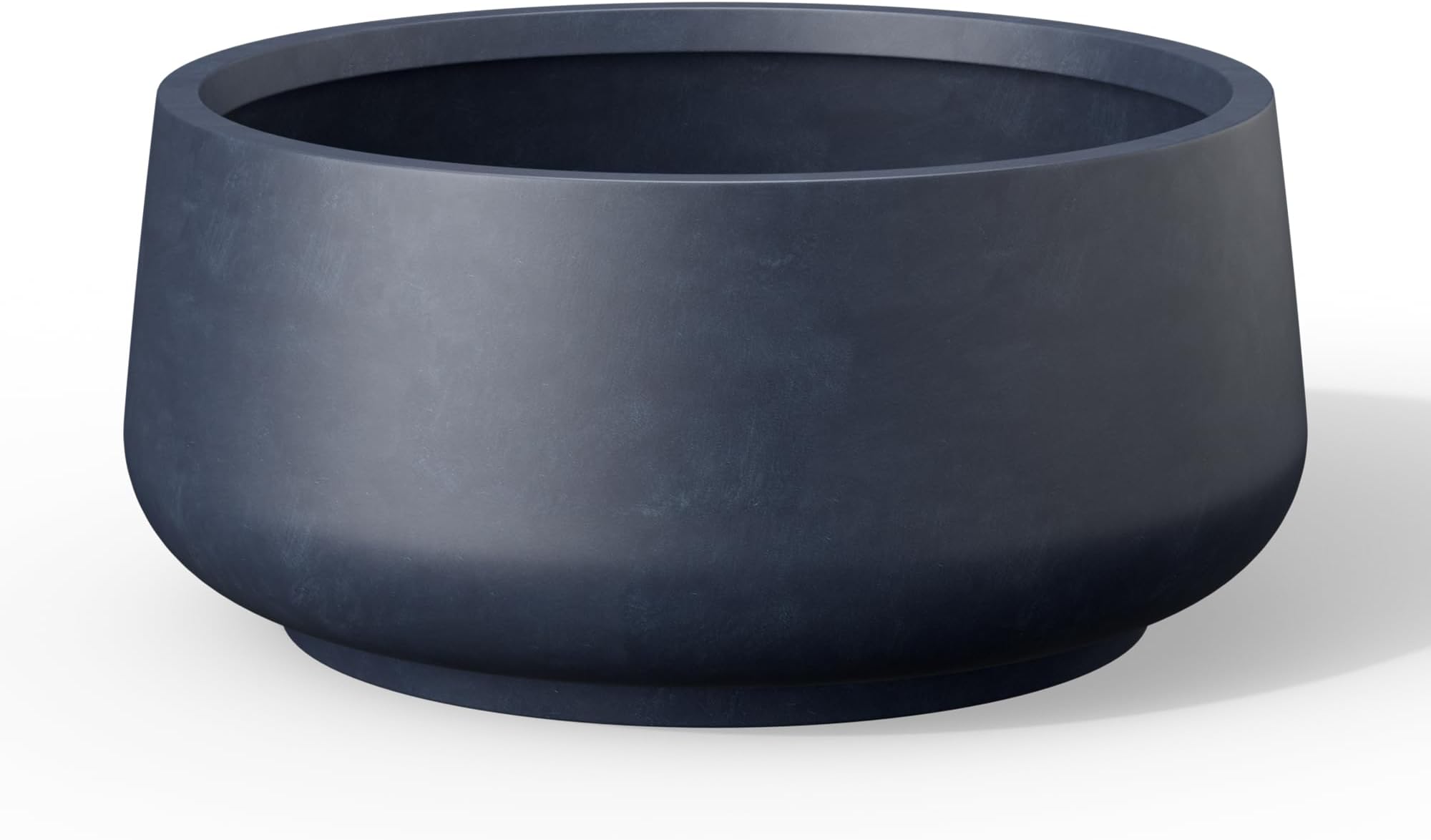 Amazon.com: Pottery Pots Elegant Low Planter Pot Modern Heavy ...