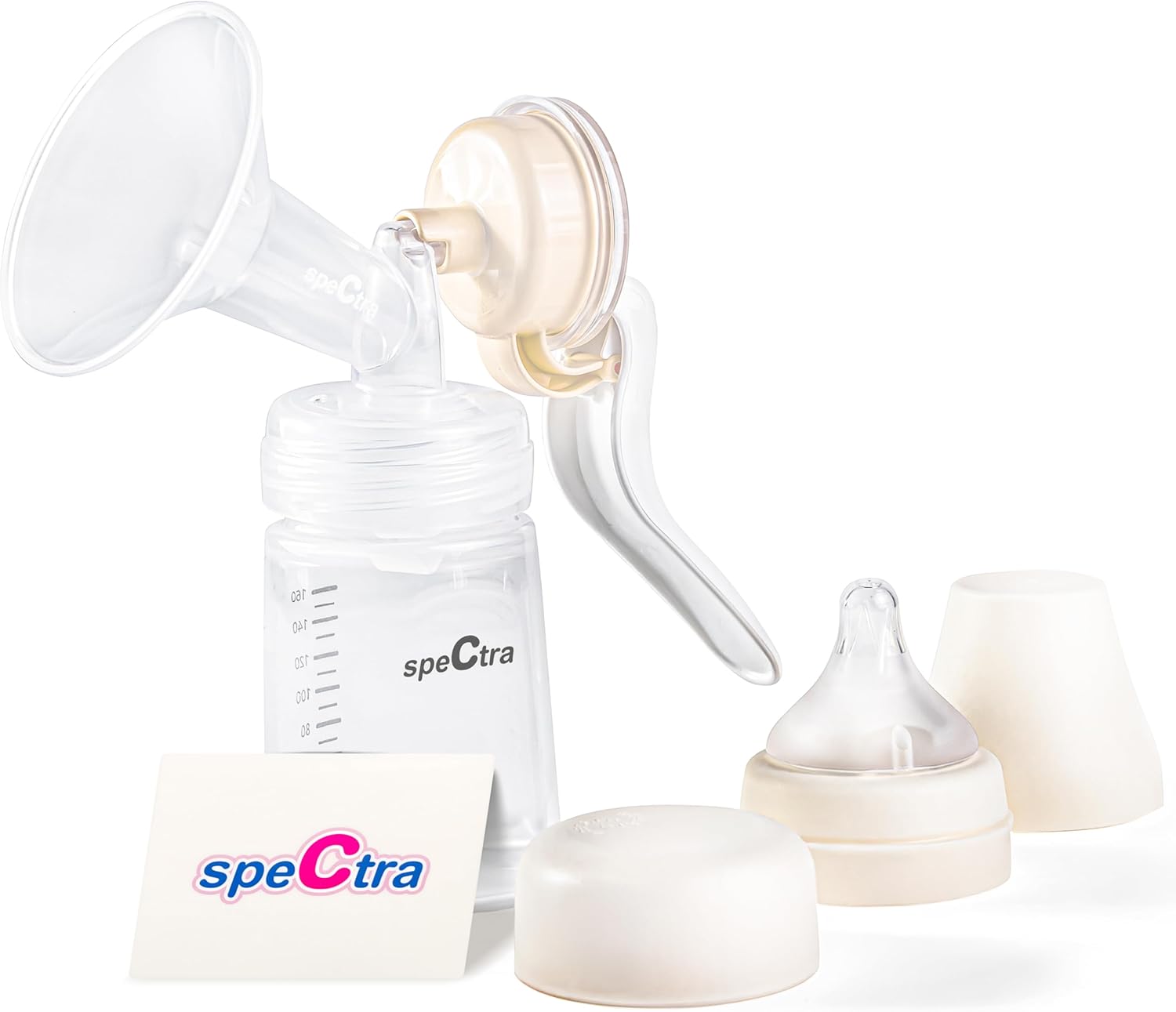 Spectra Extractor de Leche Manual de Cuello Ancho | Saca leche Manual ...