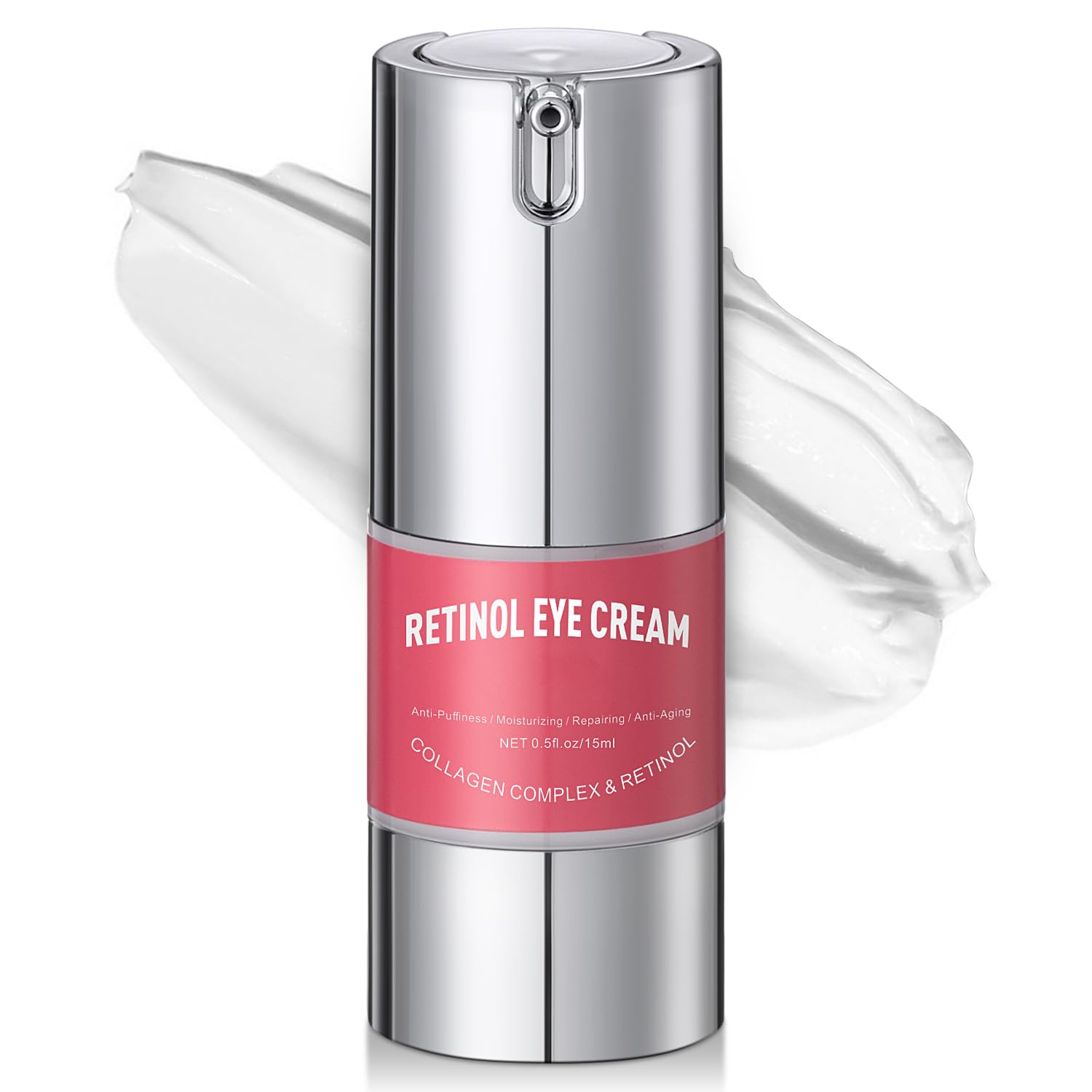 Amazon.com: Retinol Eye Cream for Dark Circles and Puffiness, Anti ...