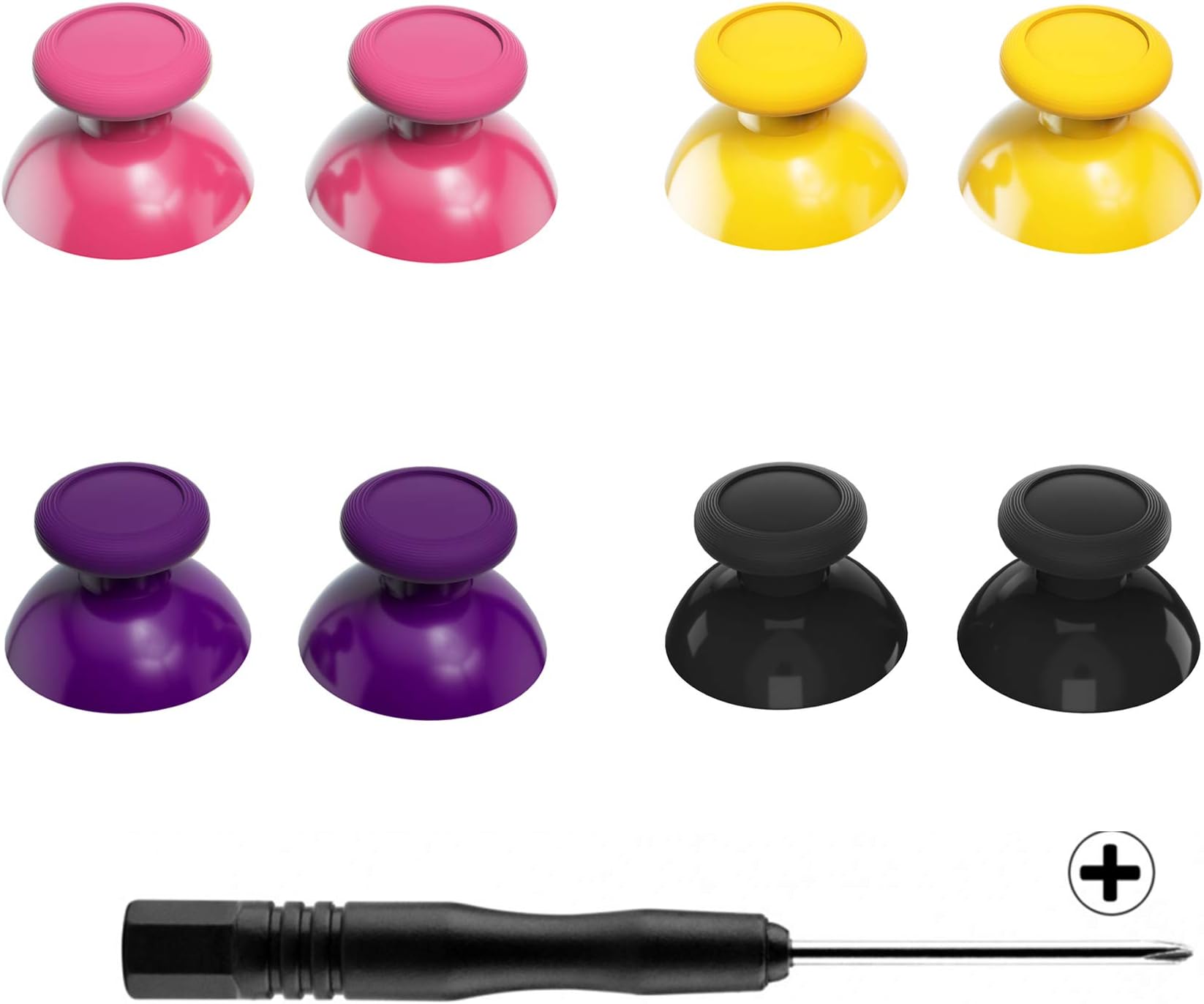 Amazon.com: eXtremeRate Replacement 3D Joystick Thumbsticks, Analog ...