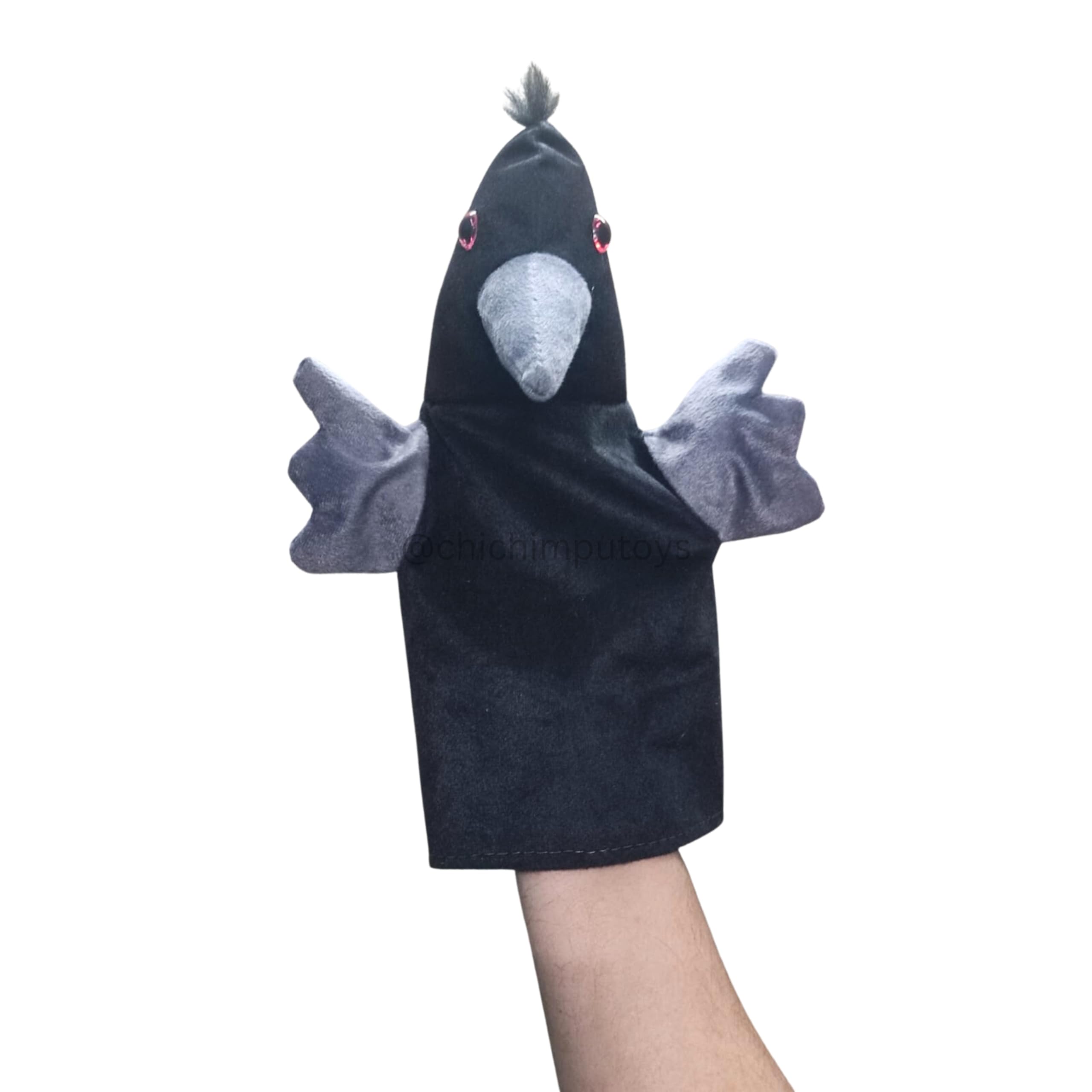Buy Ritu Shubhman'S Creation Crow Hand Puppet | Bird Hand Puppet | Hand ...