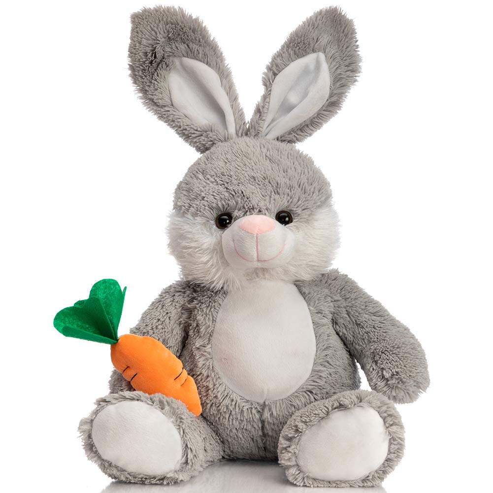 Snapklik.com : HollyHOME Easter Bunny Stuffed Animals Large Rabbit Plush