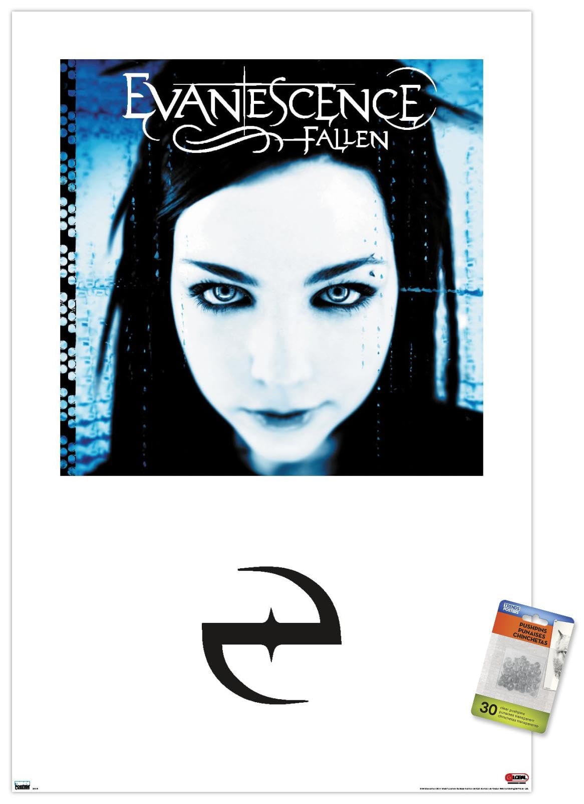 Amazon.com: Trends International Evanescence - Fallen Album Series Wall ...