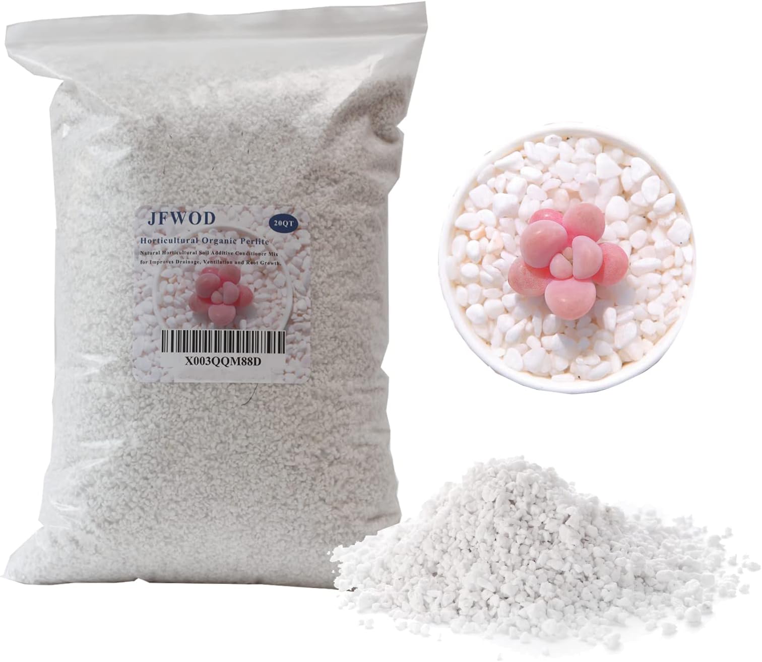 Amazon.com : Organic Perlite Horticultural Soil Amendment for Plants ...