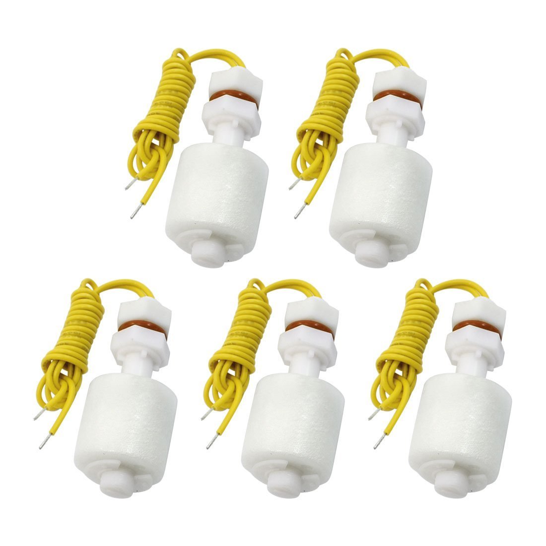 Buy 5 Pack Float Switch, Vertical Water Level Sensor Plastic Water Tank ...