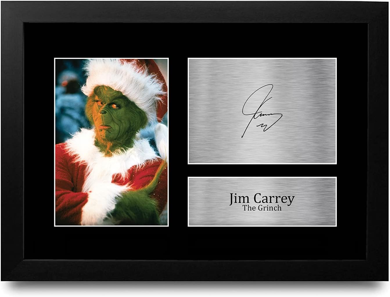 HWC Trading FR A4 Jim Carrey The Grinch Gifts Printed Signed Autograph ...