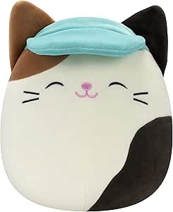 Squishmallows SQCR2394 – Cam Le Chat avec Chapeau 19 cm, Peluche ...