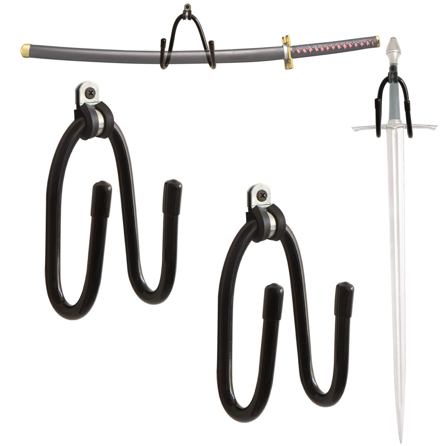 Buy Kesywale Adjustable Wall Rack Hanger Holder Hook Stand for s ...