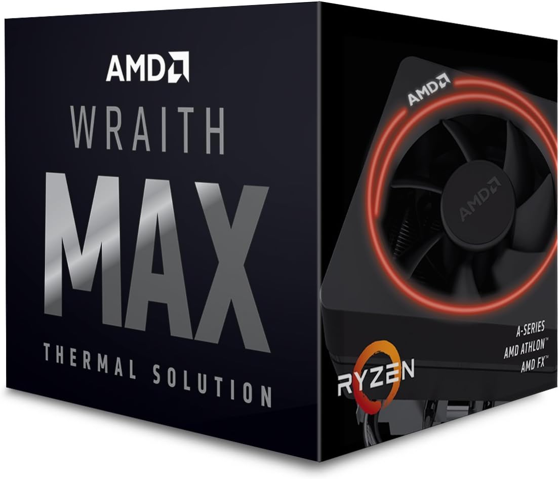 Amazon | AMD Wraith Max cooler, with RGB LED | AMD | CPUファン 通販